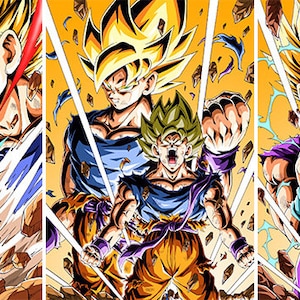 3D Lenticular Anime Poster Moving Wall Art, Animated Flip Effect Print ...