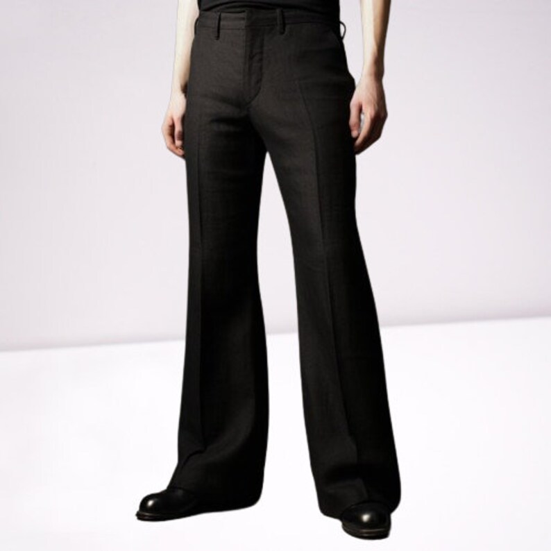 Mens Flare Pants , Stylish Men's Relaxed Vintage , Disco Pants Flared Flares , 70s Pants Wedding ...