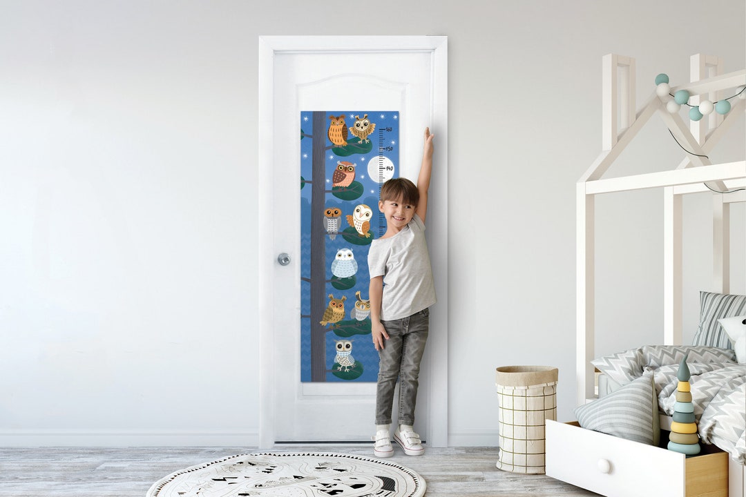 Owl Height Chart, Height Chart, Height Chart Poster, Wall Stickers ...