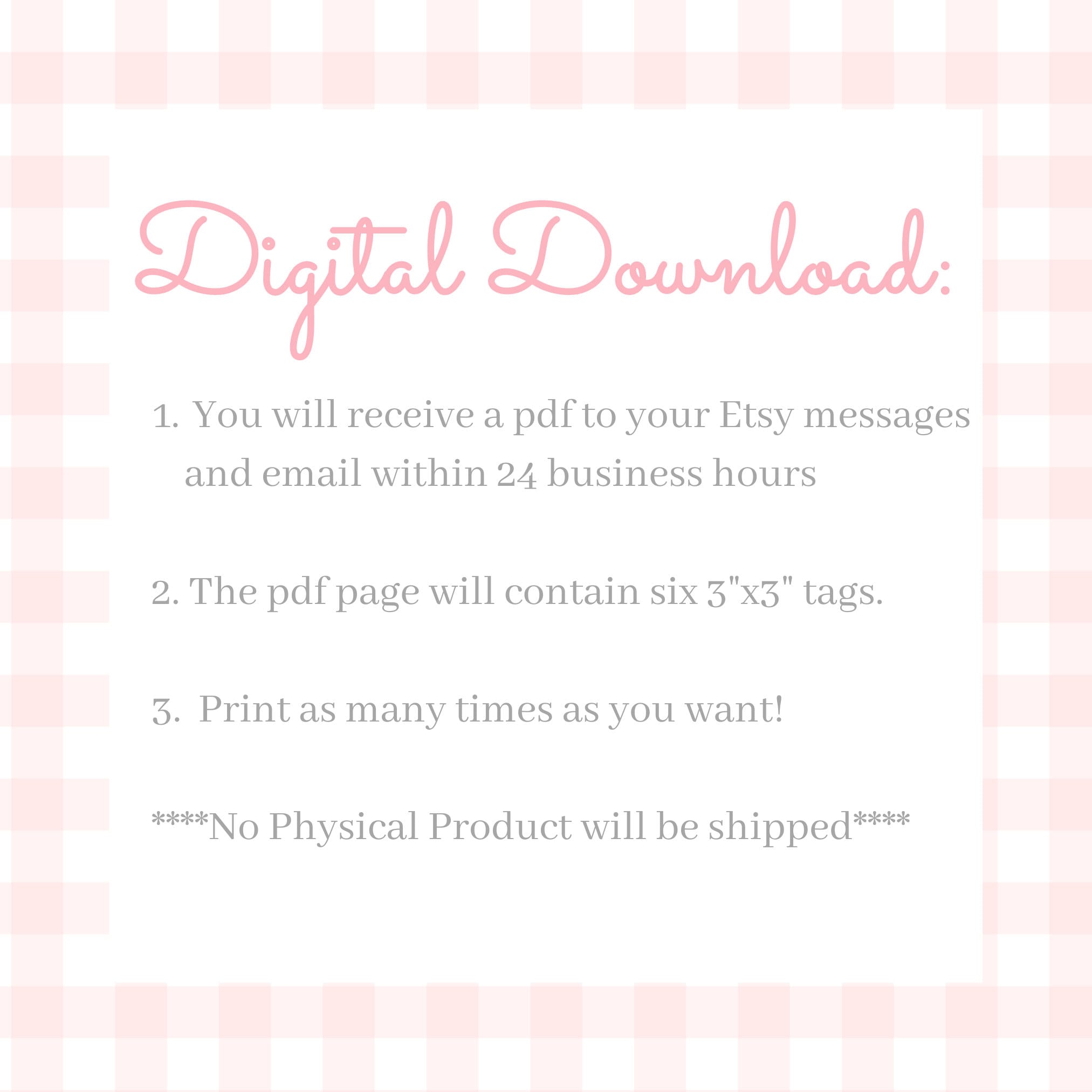 Printable Blue & Green Block Letters Gift Tag / A Gift From - Etsy