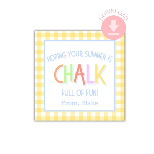 Chalk Stickers - Etsy