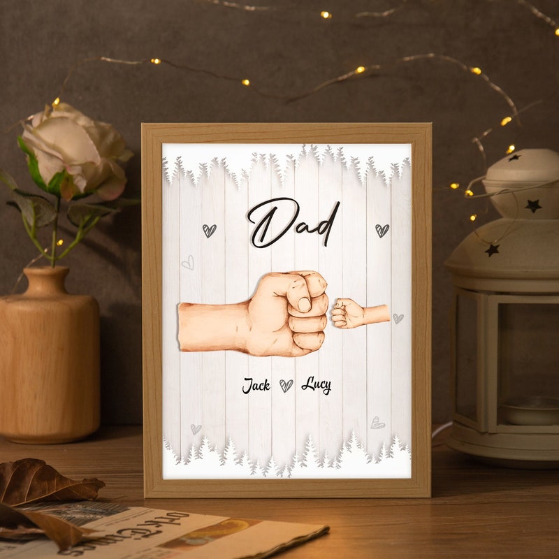 Father Daughter Shadow Box - Etsy