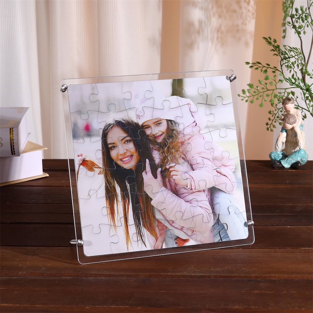 Personalized Photo Puzzle,custom Picture Puzzle,acrylic Puzzle Pieces ...