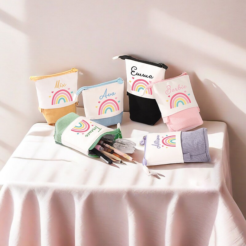 Preppy Pencil Case - Etsy