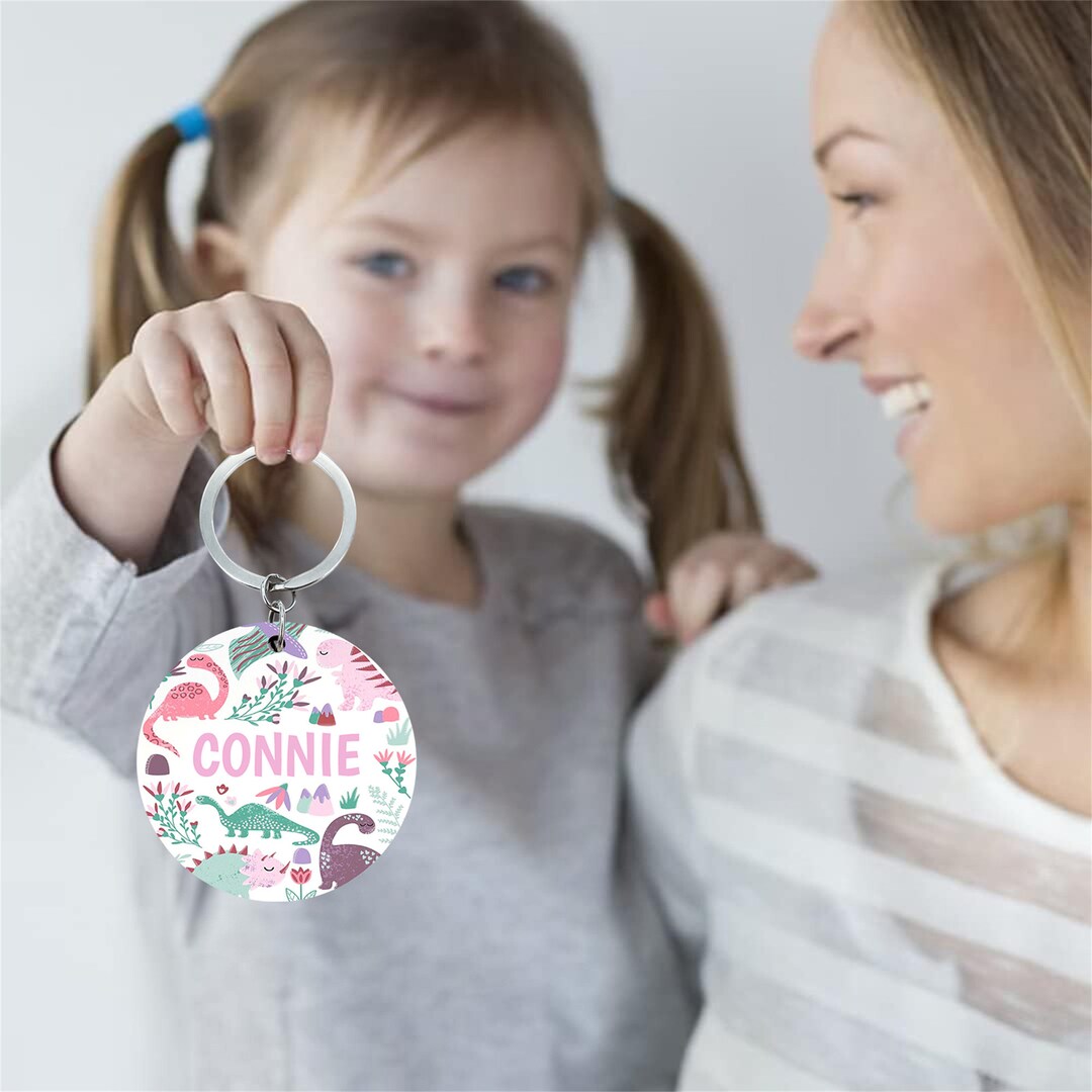 Custom Name Tag, Personalized Name Keychain, Lunch Box Tag, Prechool ...