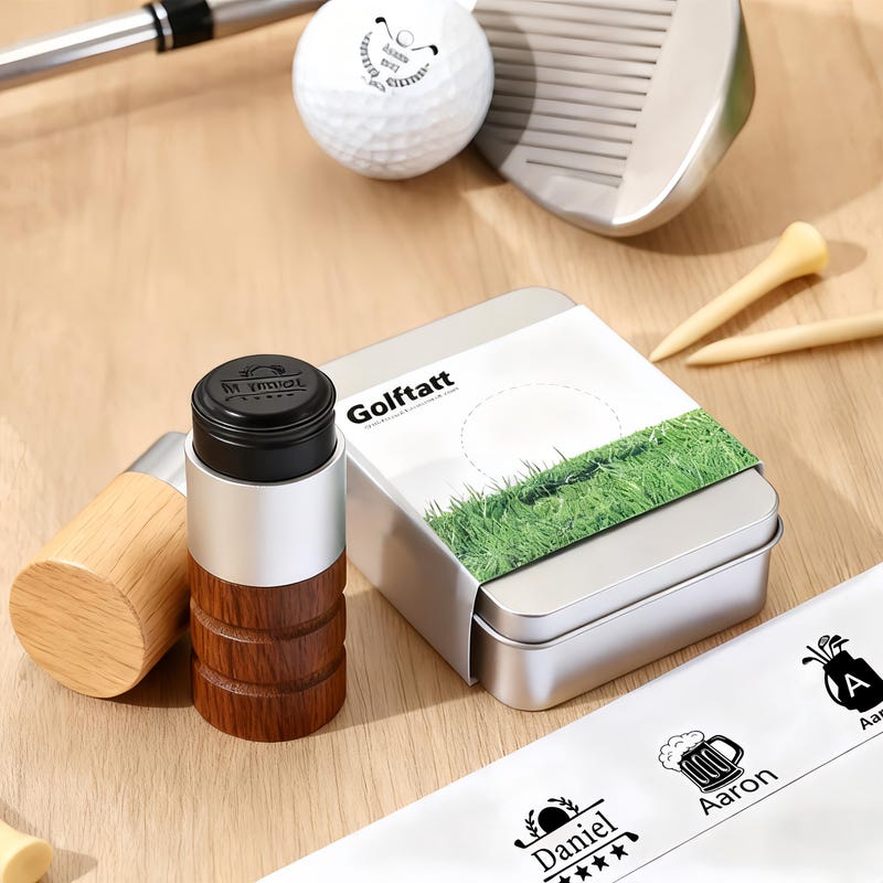Custom Golf Ball Stamp - Etsy