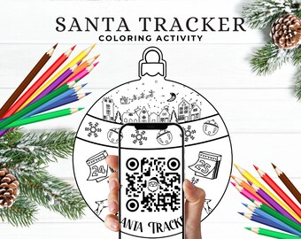 Santa Tracker STEM Christmas Activity | Christmas Printable GPS Santa ...