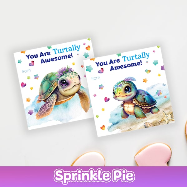 Turtle Card - Etsy