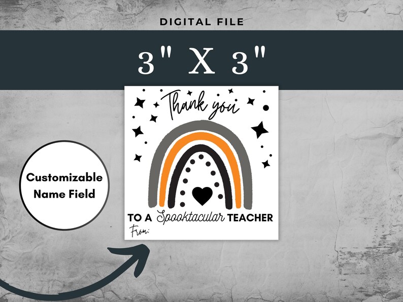 Editable Halloween Teacher Treat Bag Tags, Spooktacular Teacher Party ...