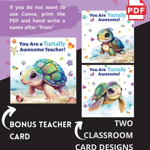 Valentine's Day Classroom Cards | Bonus Teacher Card |printable PDF and ...