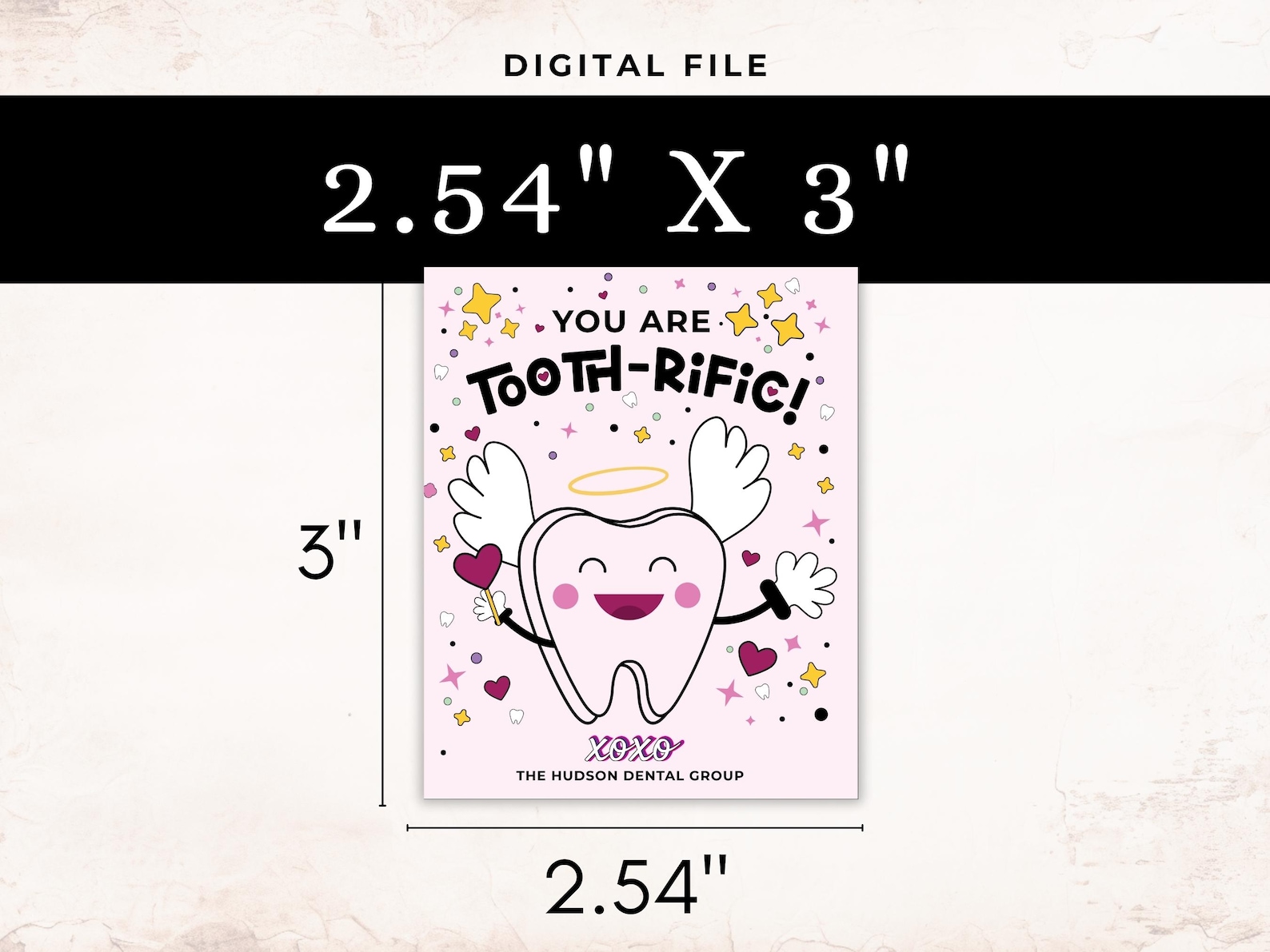 Dental Valentines Day Card | Dentist Valentines Template | Dentist ...