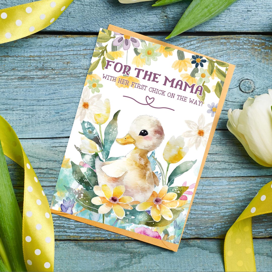 Card for Mothers Day or Expecting Mother, Greeting Card for a Mother to ...