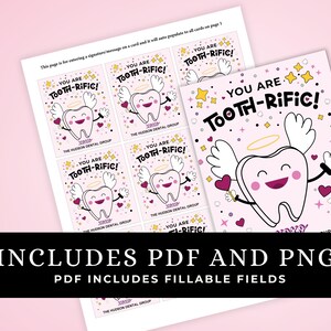 Dental Valentines Day Card | Dentist Valentines Template | Dentist ...