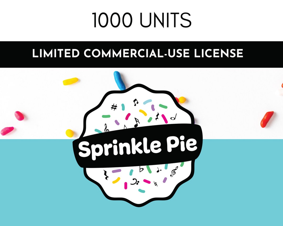 Limited Use Commercial License up to 1000 Units - Etsy