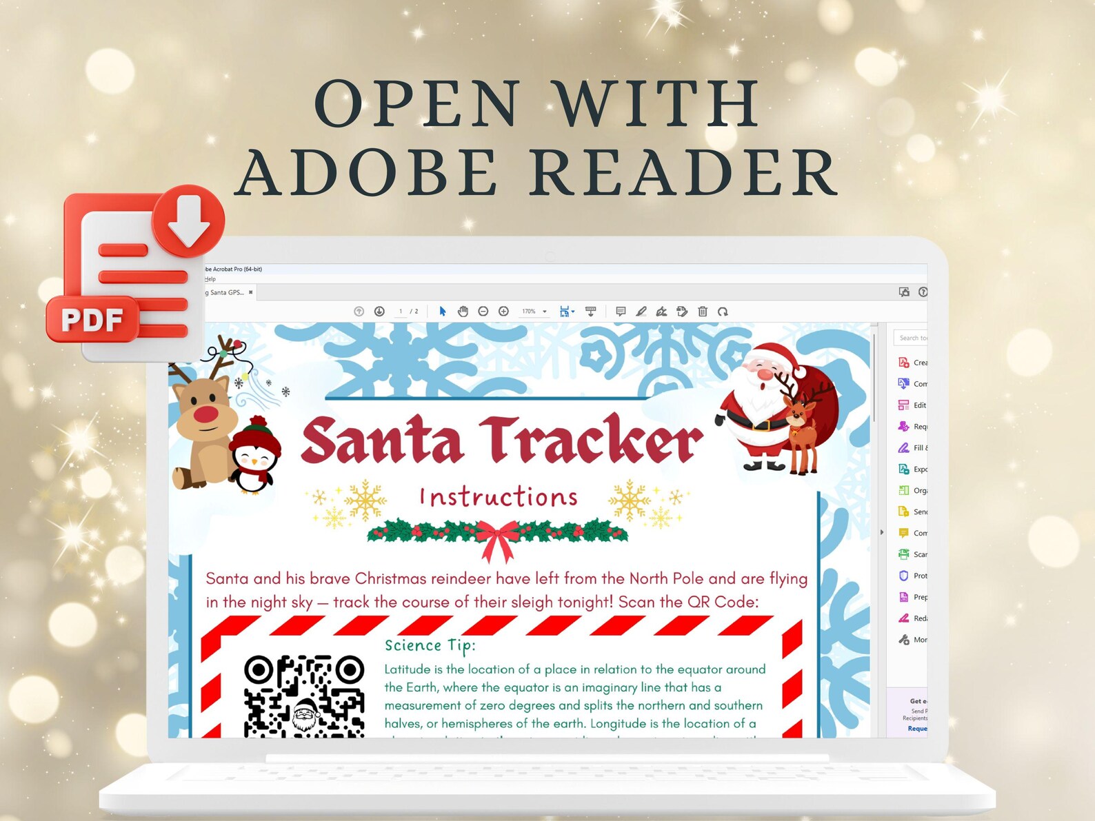 Santa Tracker STEM Christmas Activity | Christmas Printable GPS Santa ...