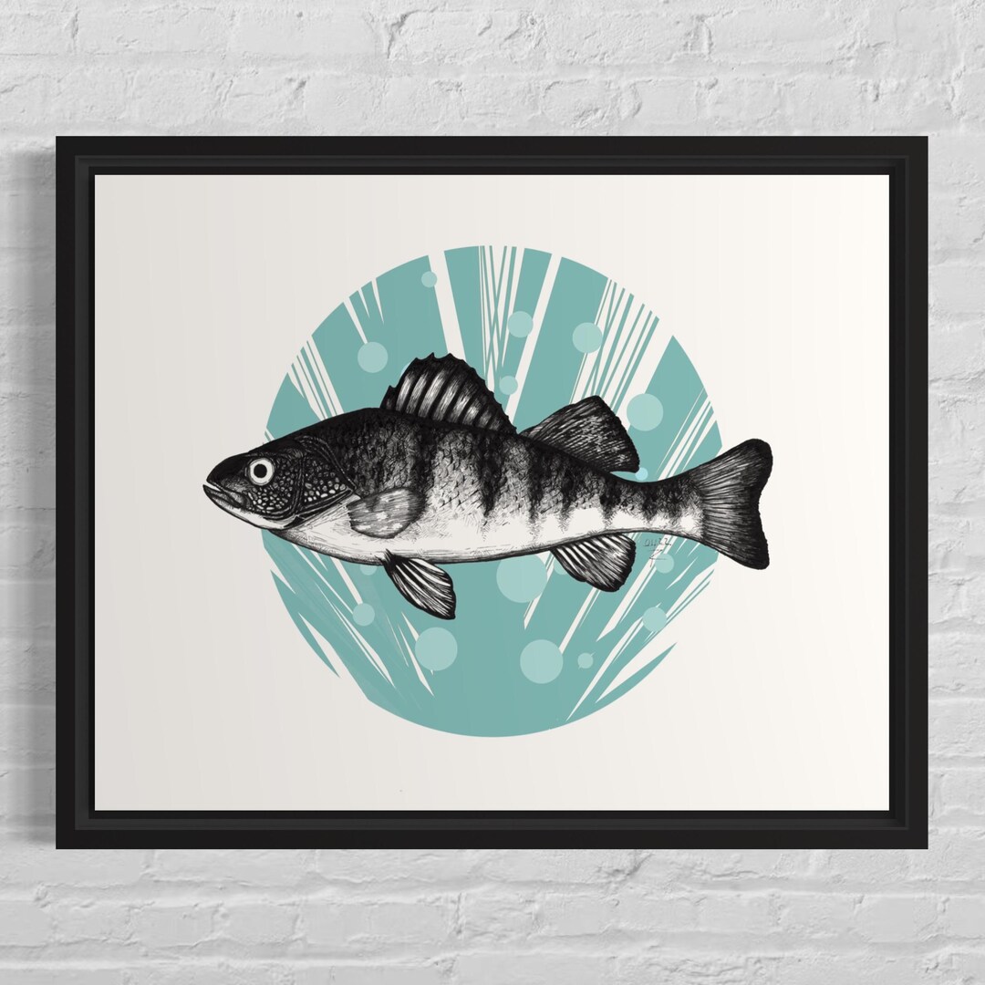 Perch. Hand Drawn Pen and Ink Illustration. - Etsy