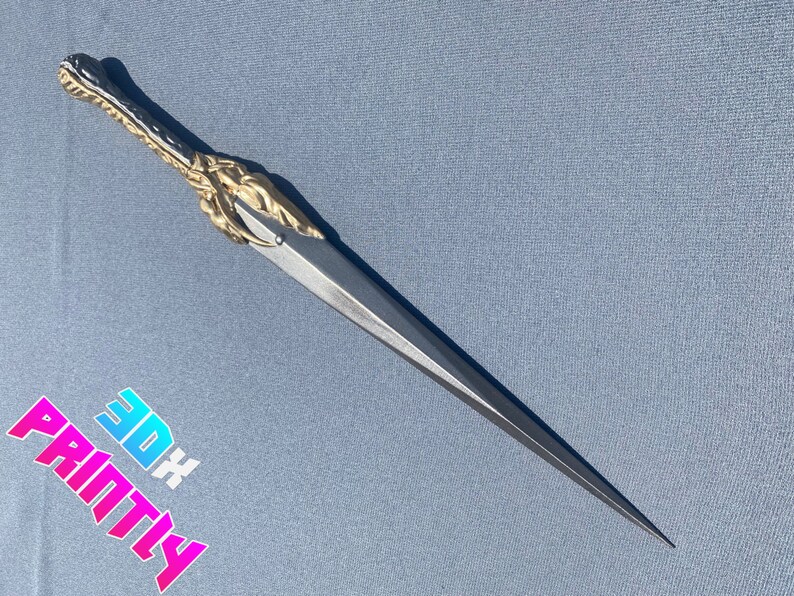 3d Printed Galadriel's Dagger / Rings of Power / Lotr Prop - Etsy