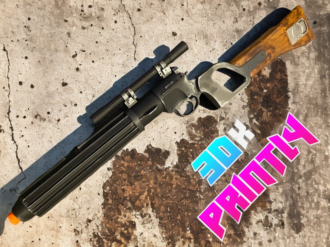 EE3 Boba Fett Rotj Carbine Blaster Replica / Prop / Toy Model - Built ...