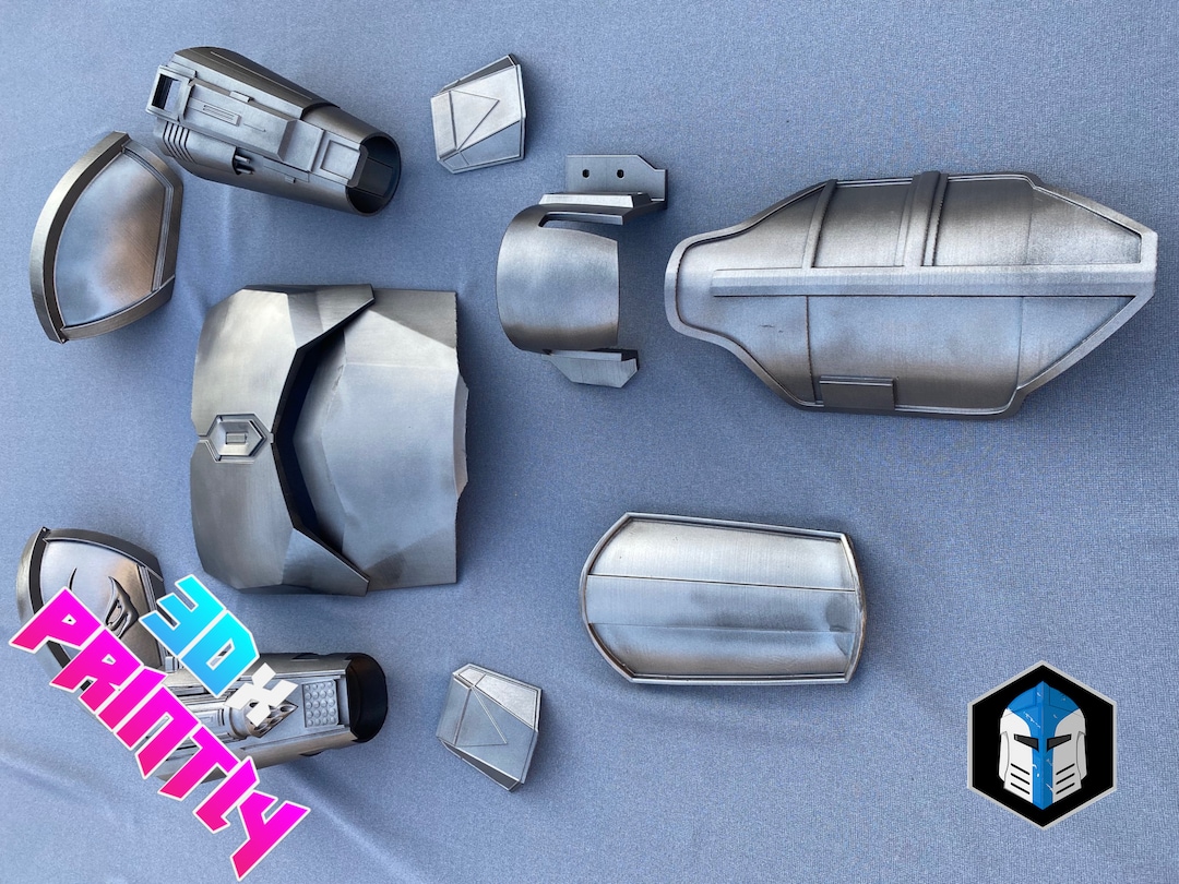 Mando / Mandalorian Beskar Armor Set 3d Printed - Etsy