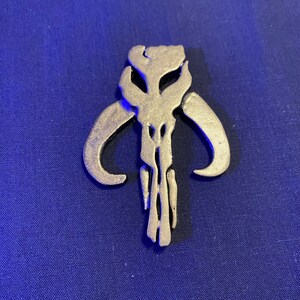 Mando / Mandalorian Mythosaur Symbol Emblem Resin Printed and Painted ...