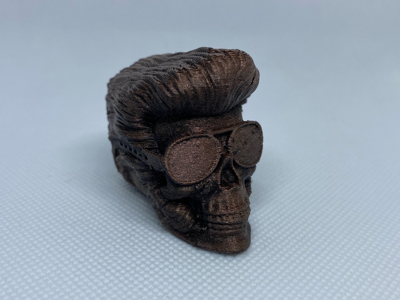 Elvis Skull FDM Print Unpainted - Etsy