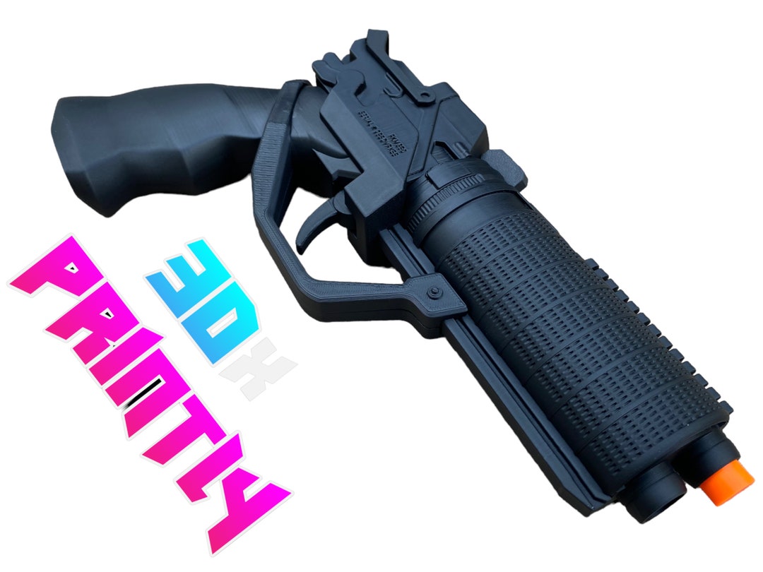 3d Printed Blade Runner LAPD 2049 Replica Gun / Blaster / Toy Pistol ...