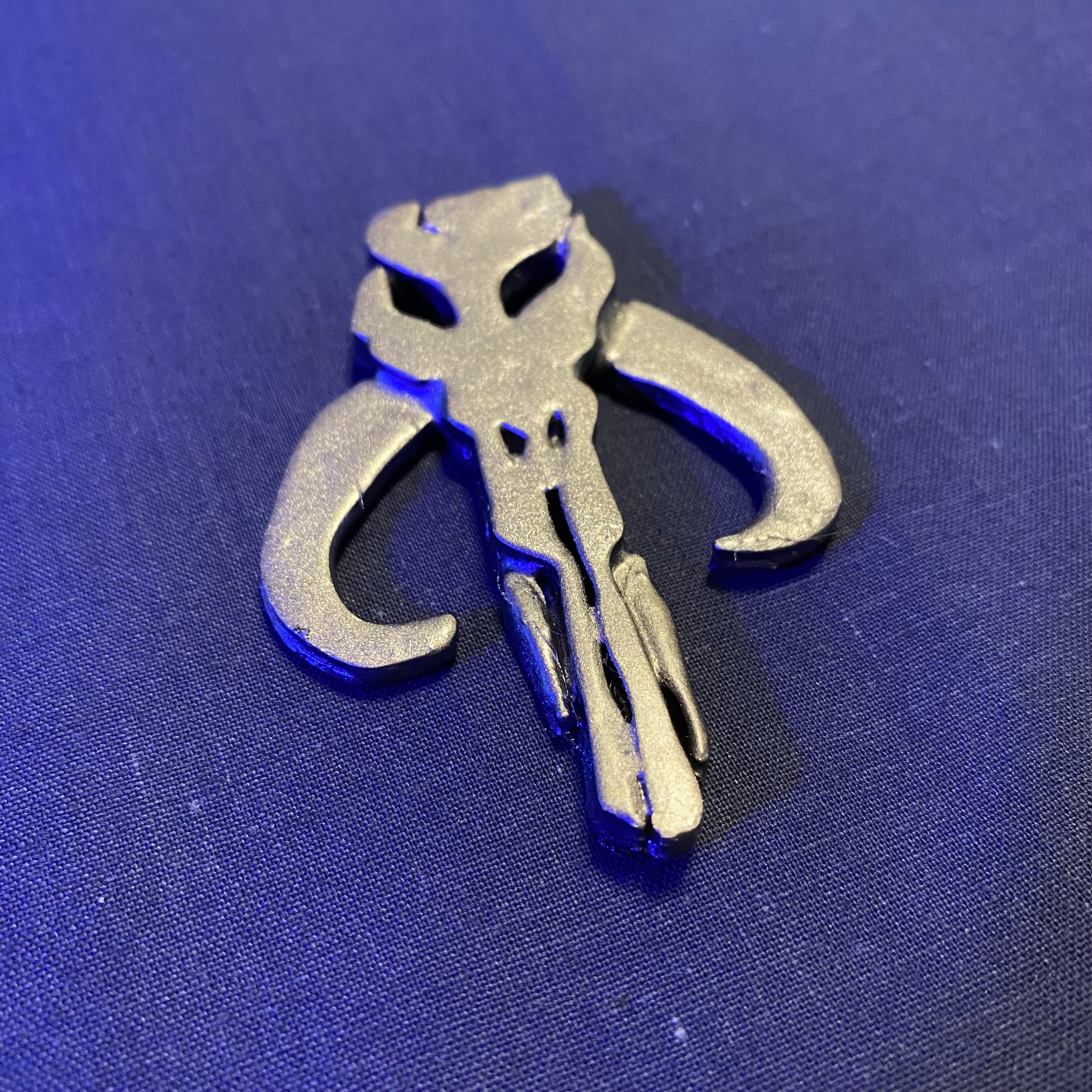 Mando / Mandalorian Mythosaur Symbol Emblem Resin Printed and - Etsy