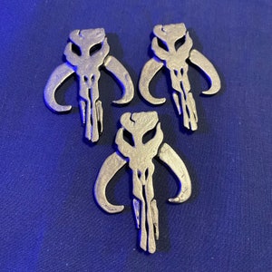 Mando / Mandalorian Mythosaur Symbol Emblem Resin Printed and Painted ...