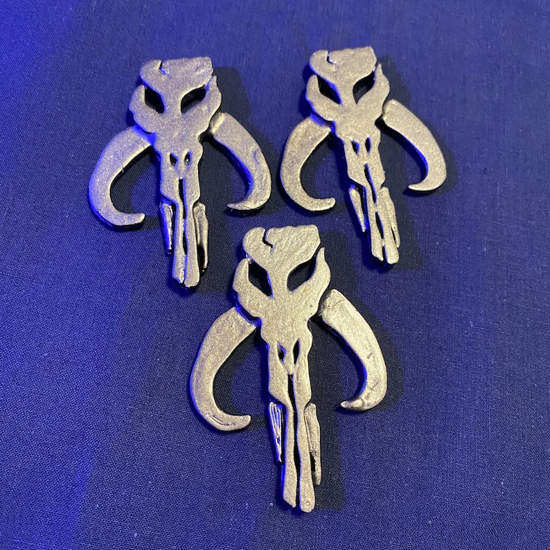 Mando / Mandalorian Mythosaur Symbol Emblem Resin Printed and - Etsy