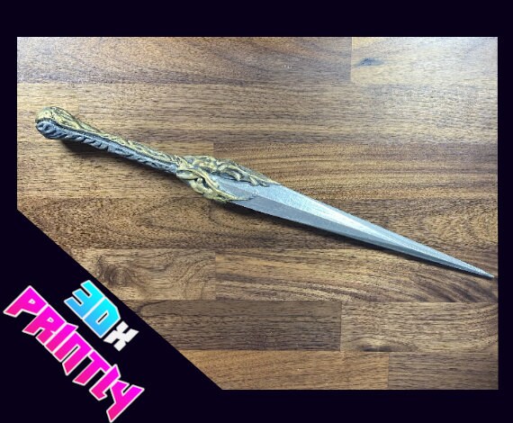 3d Printed Galadriel's Dagger / Rings of Power / Lotr Prop - Etsy UK