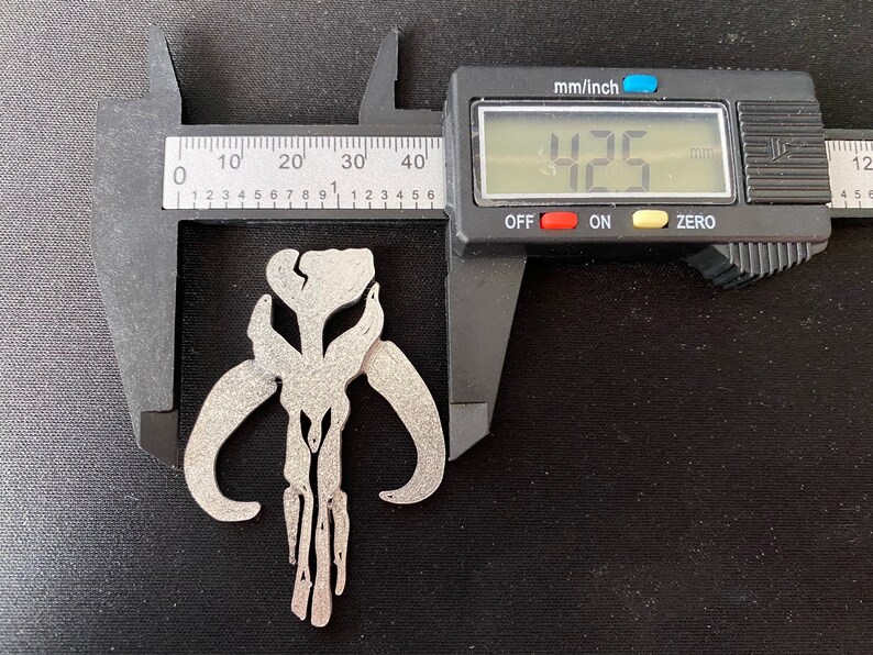 Mando / Mandalorian Mythosaur Symbol Emblem Resin Printed and - Etsy