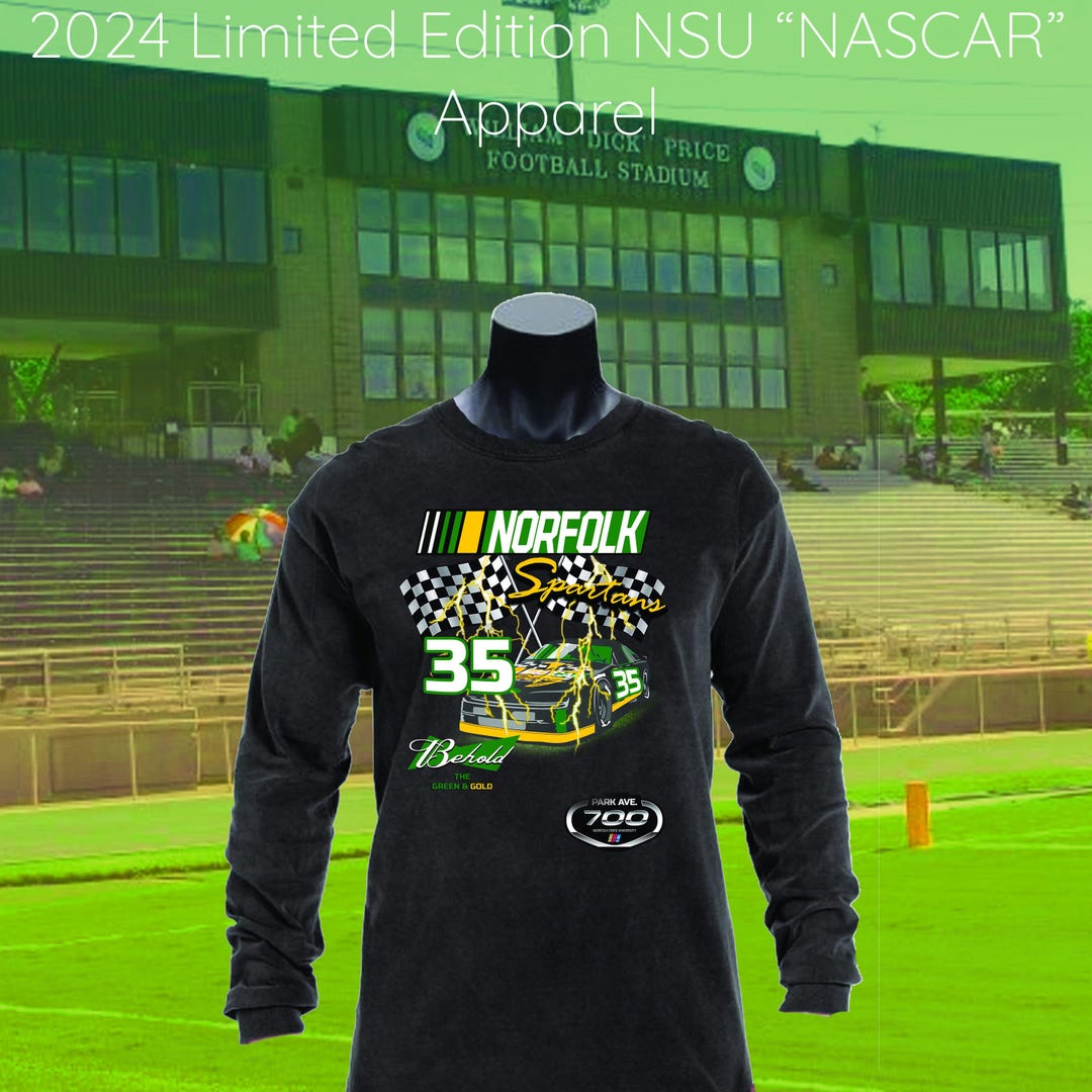 BLACK: Norfolk State "nascar" Apparel 2024 - Etsy