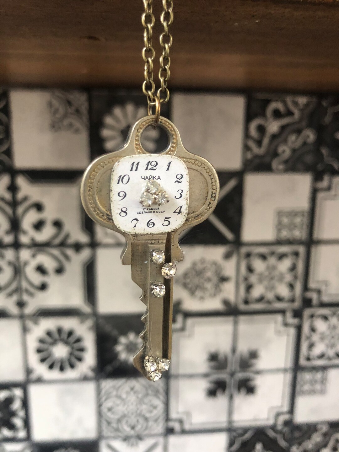 Vintage Key Necklace Old Key Necklace Vintage Key Jewelry Gifts ...