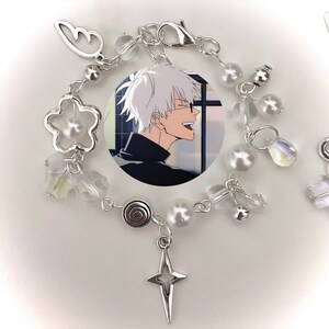 Anime Gojo and Suguru Matching Bracelet / Necklace - Etsy