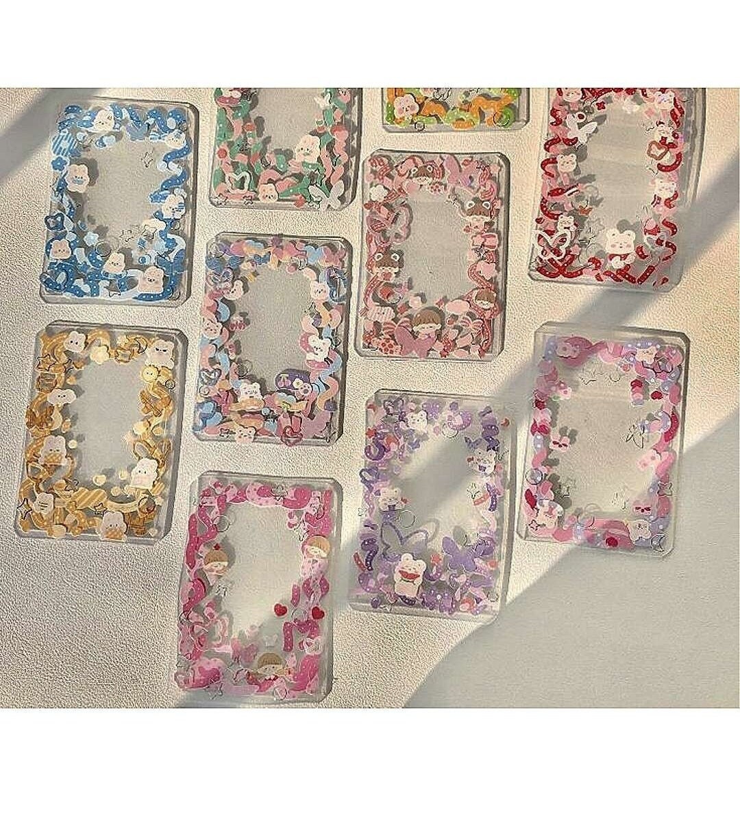 Custom Polco Photocard Holder Toploader | Aesthetic Cute Kpop Decoden ...