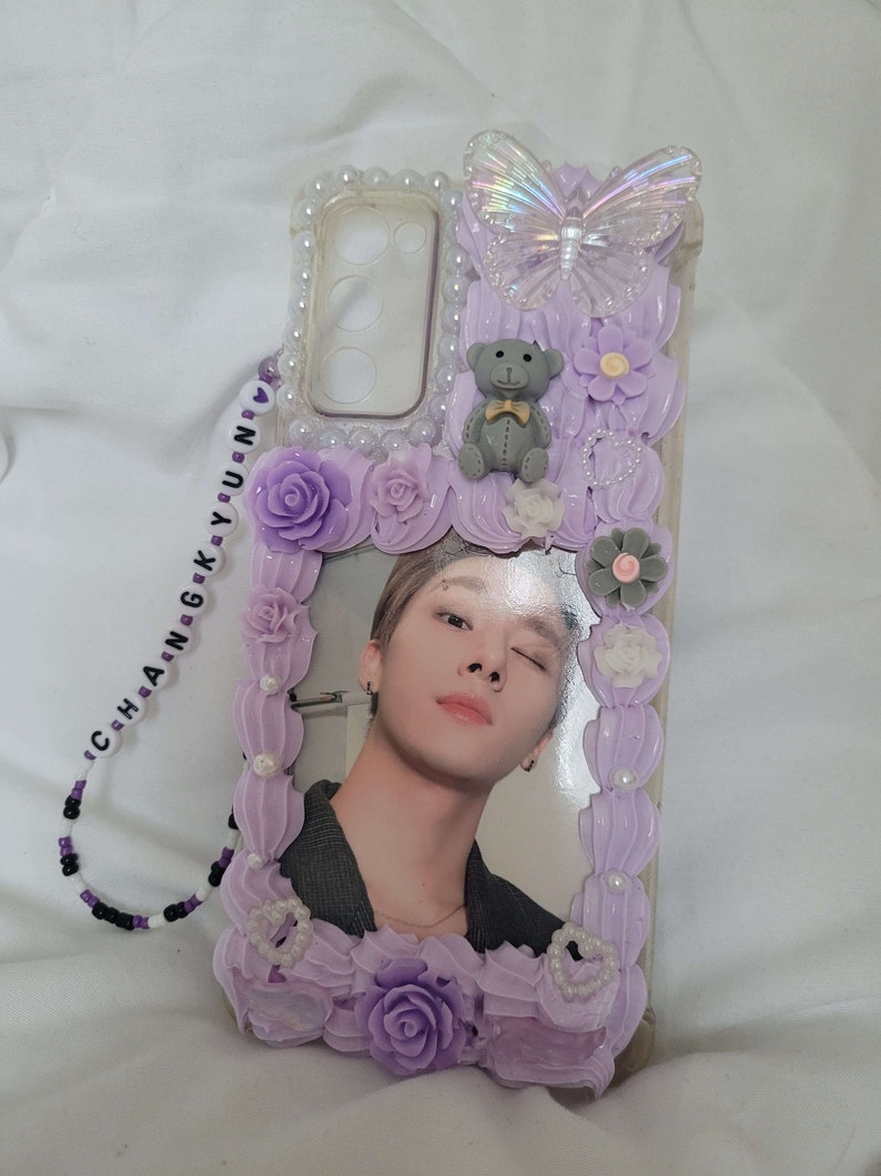 Decoden Phonecase Kpop Phone Case With Charm Handmade Custom Kawaii ...