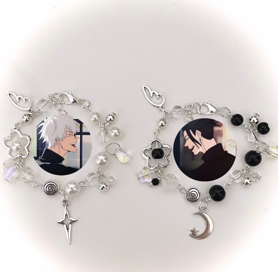 Jujutsu Kaisen Matching Necklaces - Etsy Jujutsu Kaisen Matching Necklaces - Etsy