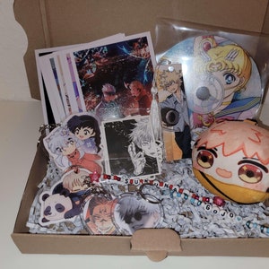 Kawaii Mystery Box Bag Anime Kpop Polco Goody Suprise Surprise Box Gift ...