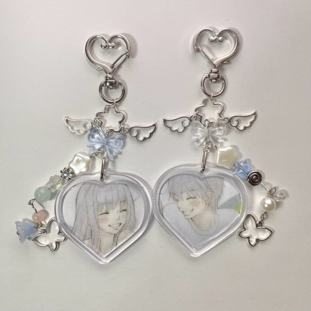 Anime Inspired Matching Keychains Couple or Friendship II Gift Idea - Etsy