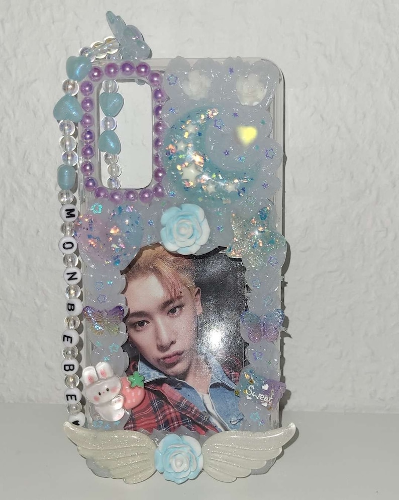 Decoden Phonecase Kpop Phone Case With Charm Handmade Custom Kawaii ...