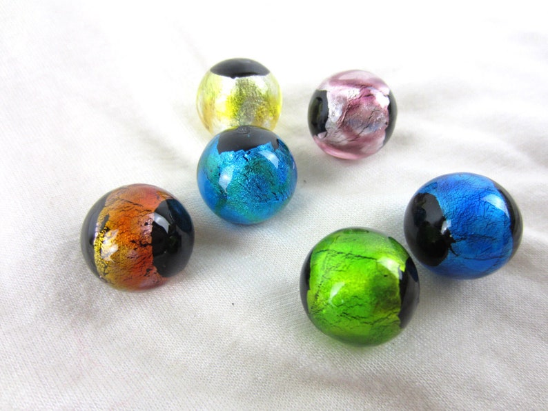 6 CONSTELLATION 16mm Handmade Art Glass Marbles - Etsy