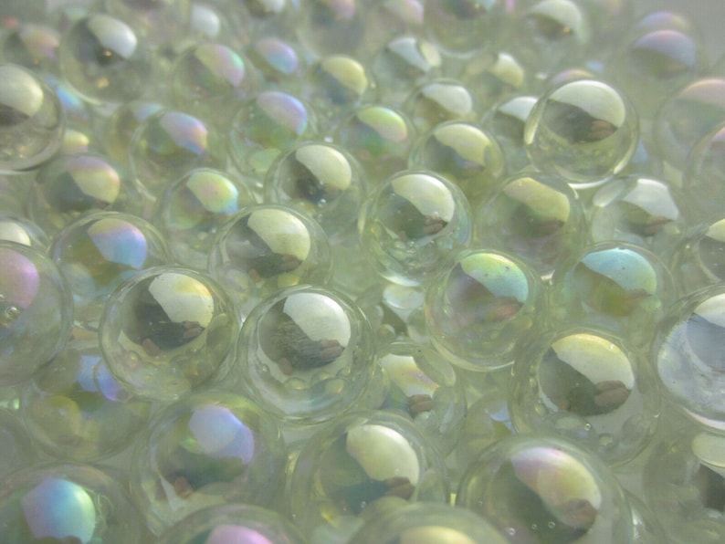 25 Glass 14mm SOAP BUBBLE Marbles Vase Filler Wedding Decor - Etsy