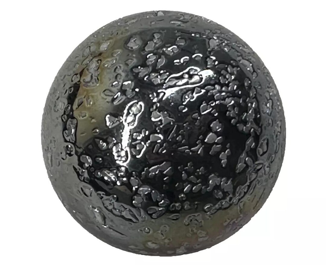 50mm (2") SNOWBALL Glitter Confetti Marbles Glass Ball Toe Breaker - Etsy