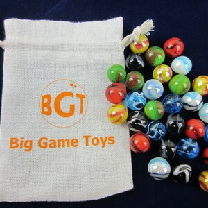 30 DELUXE Solid Glass Replacement Marbles Aggravation Chinese Checker ...