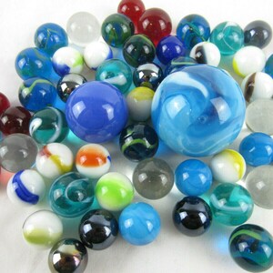 CLASSIC MARBLES Boulder Shooter Glass Swirl MEGA Mint Random Blind Pack ...
