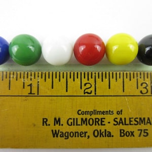 60 Solid Color Replacement Marbles Set Run Chinese Checker Dirty Game ...