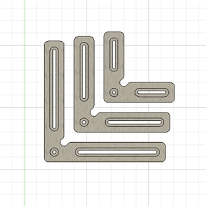 CNC Stop Block BUNDLE - Fixture Table Locating Squares & Straight Edges ...