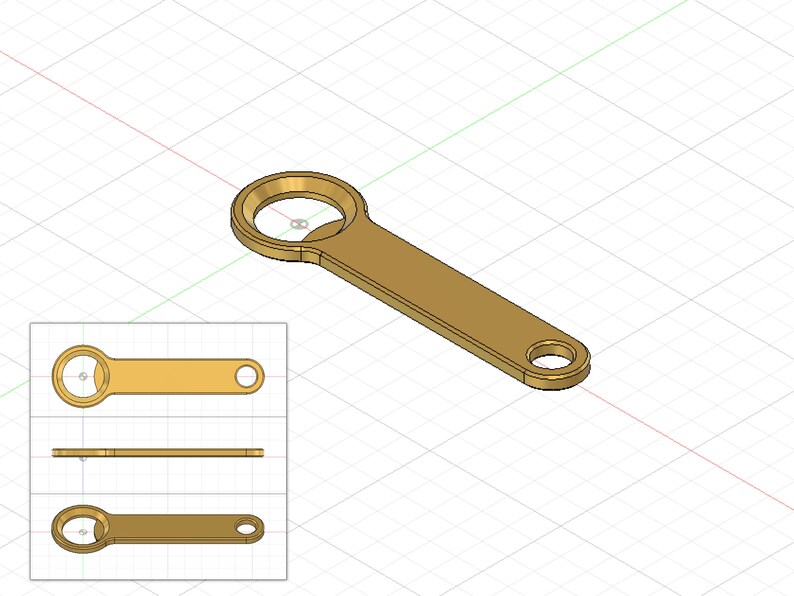 Unique Bottle Opener - DIY CNC - Design File - Digital Download STL - Etsy