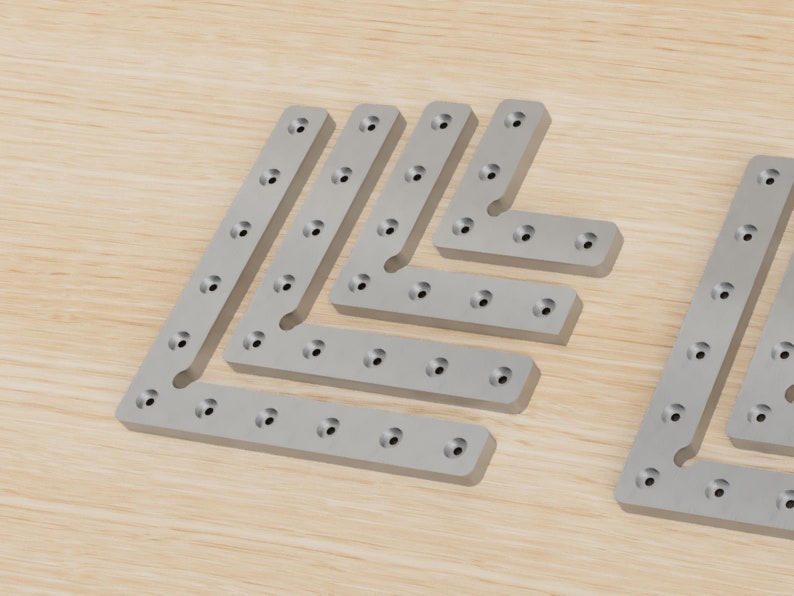 CNC Stop Block BUNDLE Fixture Table Locating Squares & - Etsy