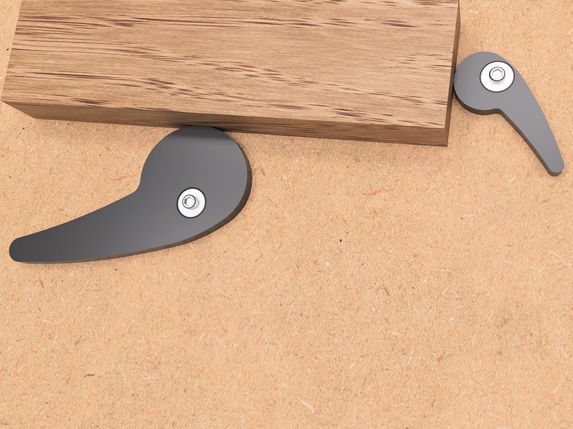 CNC Table Cam Clamps - Three Sizes | Universal for Any Wasteboard or ...